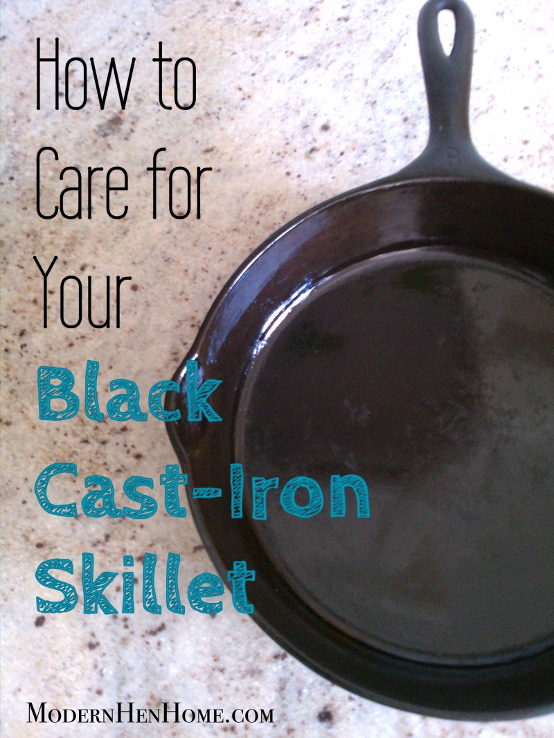 The Impressive Black Cast-Iron Skillet — Benefits And How To Care For ...